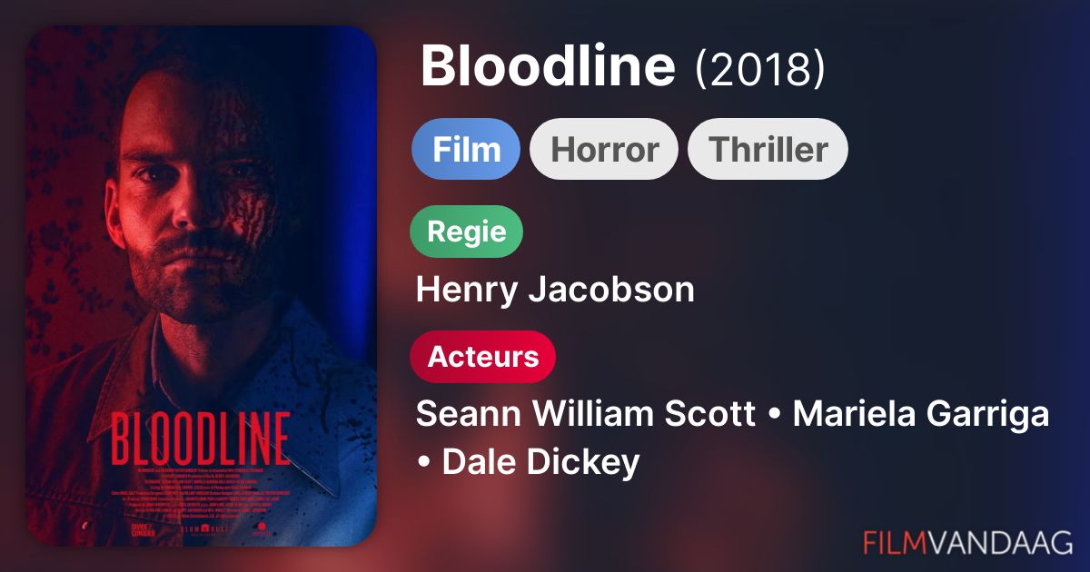 Bloodline (film, 2018) - FilmVandaag.nl