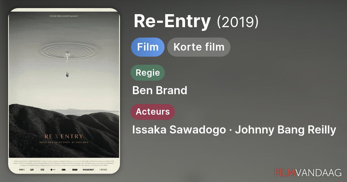 Re-Entry (film, 2019) - FilmVandaag.nl