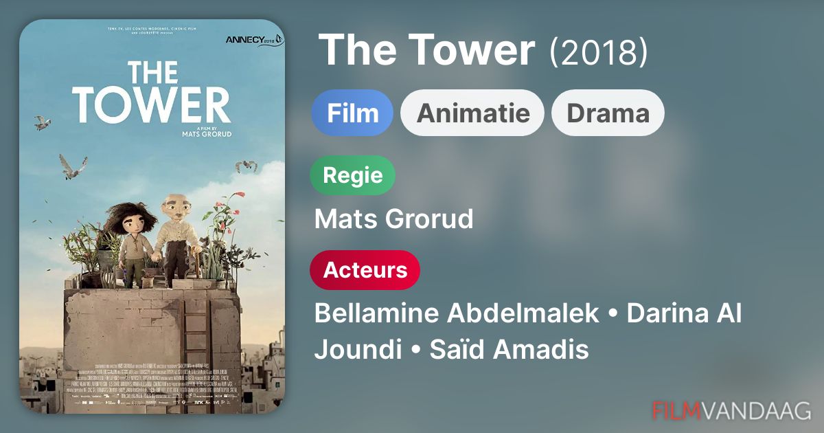 The Tower (film, 2018) - FilmVandaag.nl