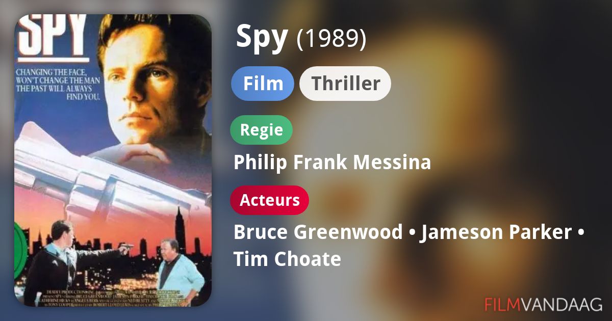 Spy (film, 1989) - FilmVandaag.nl