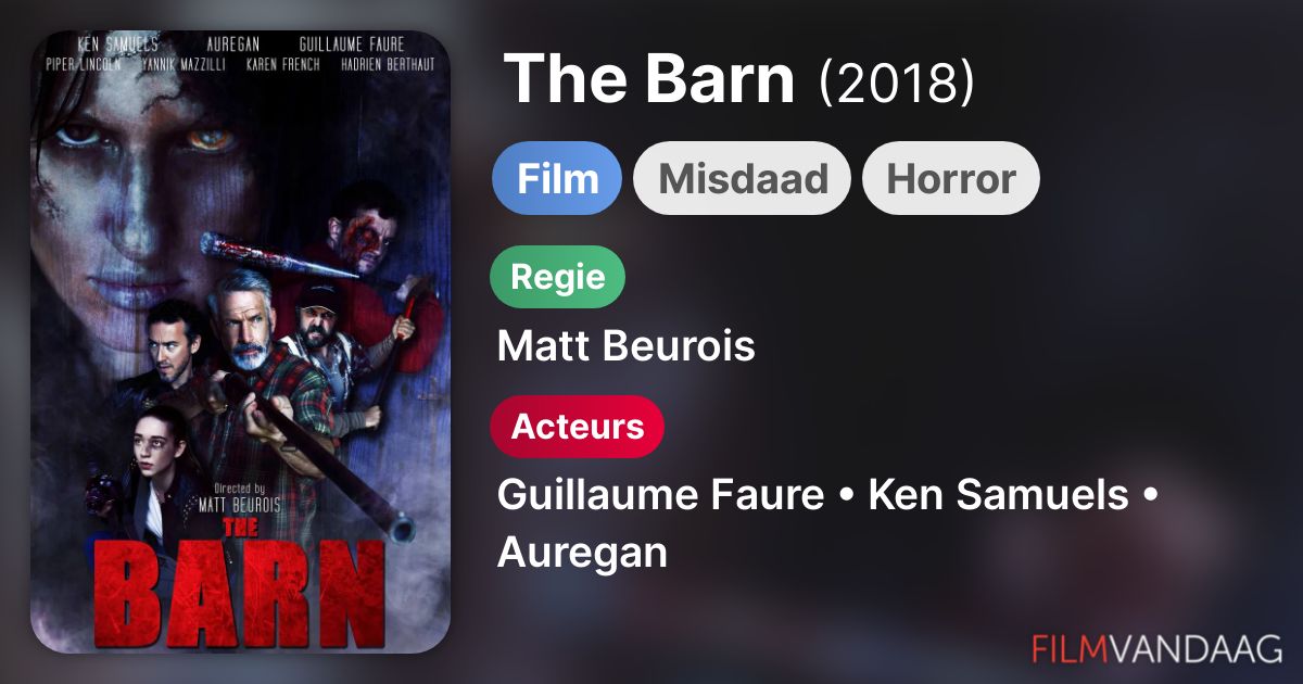 The Barn (film, 2018) - FilmVandaag.nl
