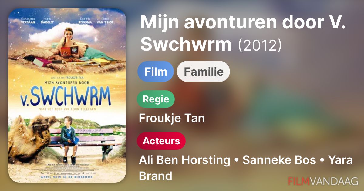 Mijn avonturen door V. Swchwrm (film, 2012) - FilmVandaag.nl