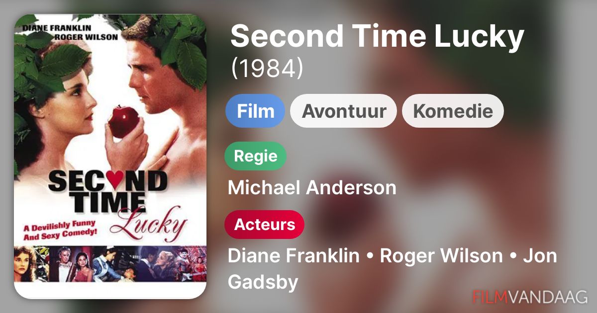 Second Time Lucky (film, 1984) - FilmVandaag.nl