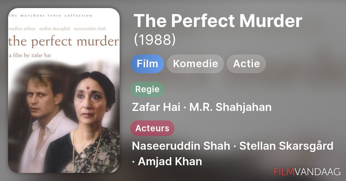 The Perfect Murder (film, 1988) - FilmVandaag.nl