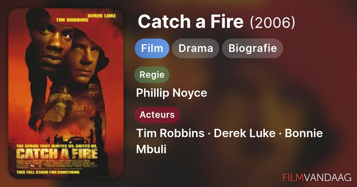 Catch a Fire (film, 2006) - FilmVandaag.nl