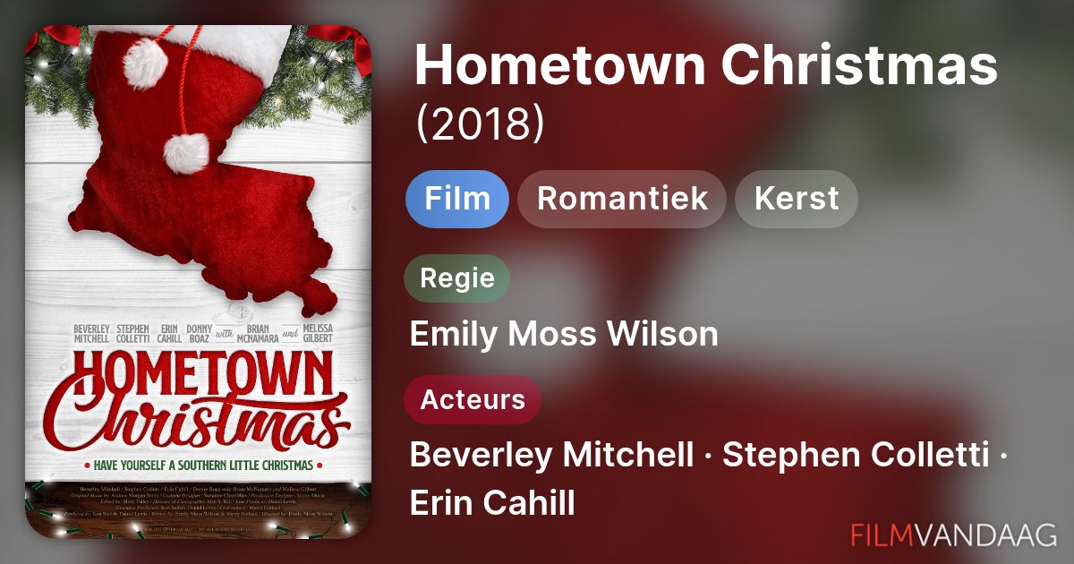 Hometown Christmas (film, 2018) - FilmVandaag.nl
