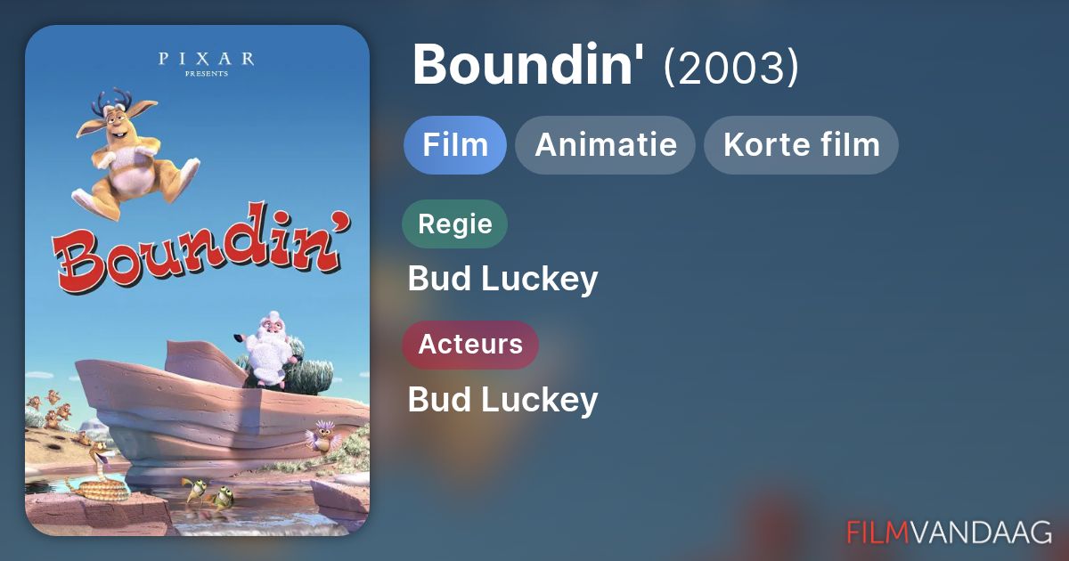 Boundin' (film, 2003) - FilmVandaag.nl