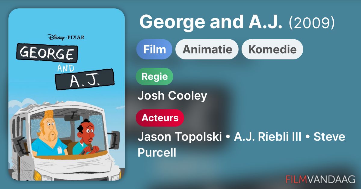 George and A.J. (film, 2009) - FilmVandaag.nl