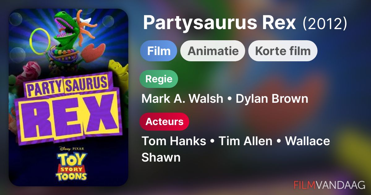 Partysaurus Rex (film, 2012) - FilmVandaag.nl