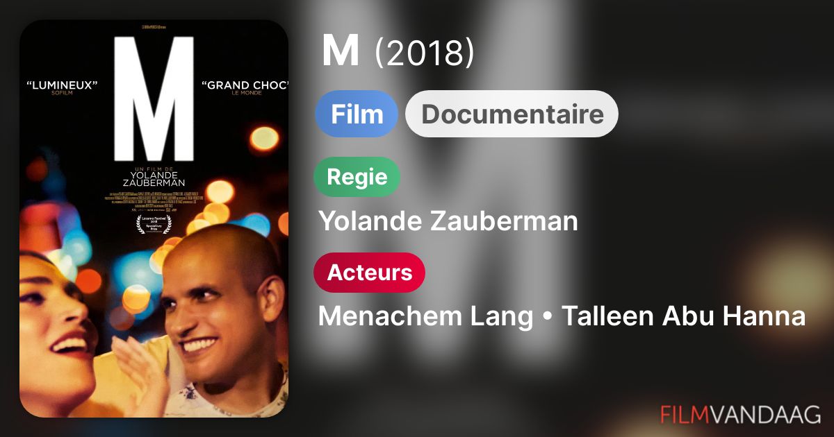 M (film, 2018) - FilmVandaag.nl