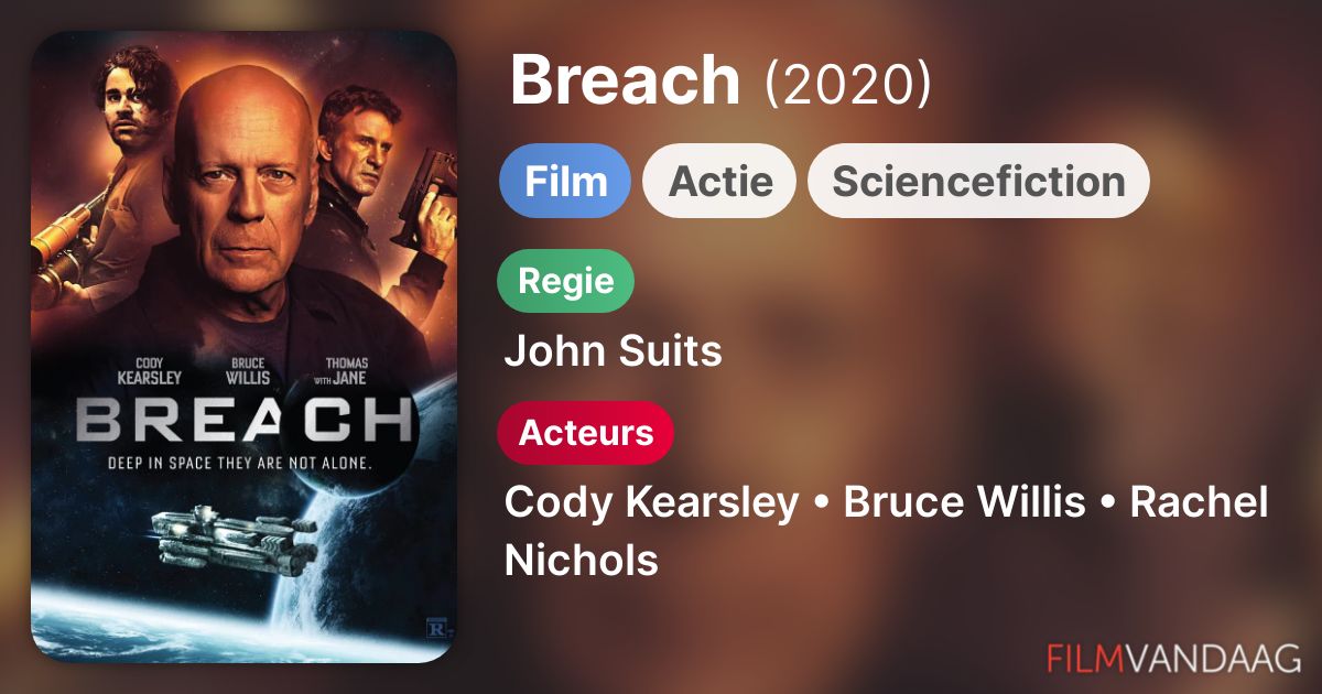 Breach (film, 2020) - FilmVandaag.nl