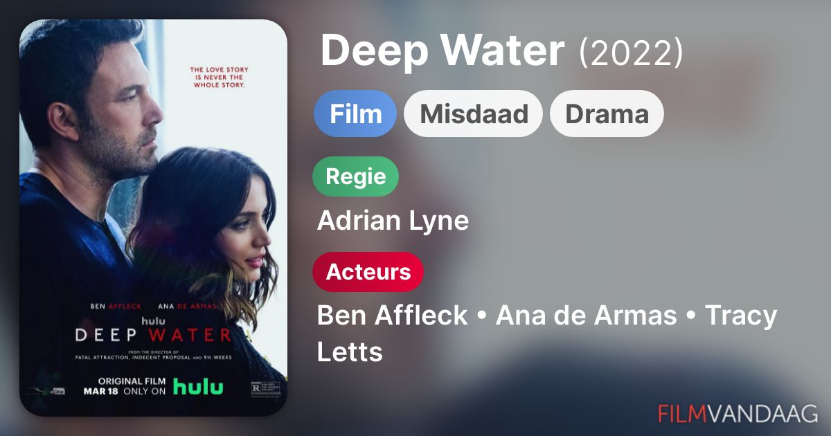 Deep Water (film, 2022) - FilmVandaag.nl