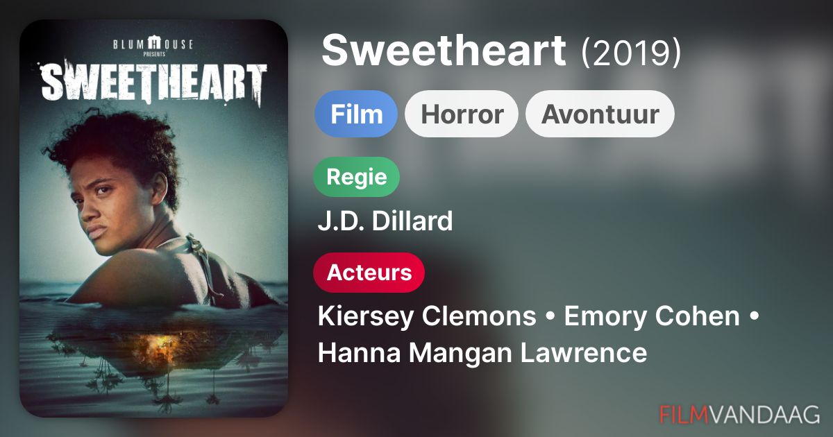 Sweetheart (film, 2019) - FilmVandaag.nl