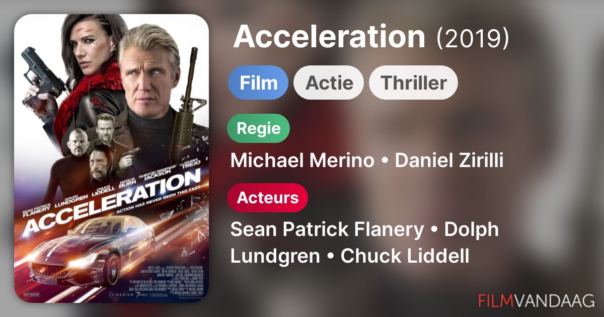 Acceleration (film, 2019) - FilmVandaag.nl