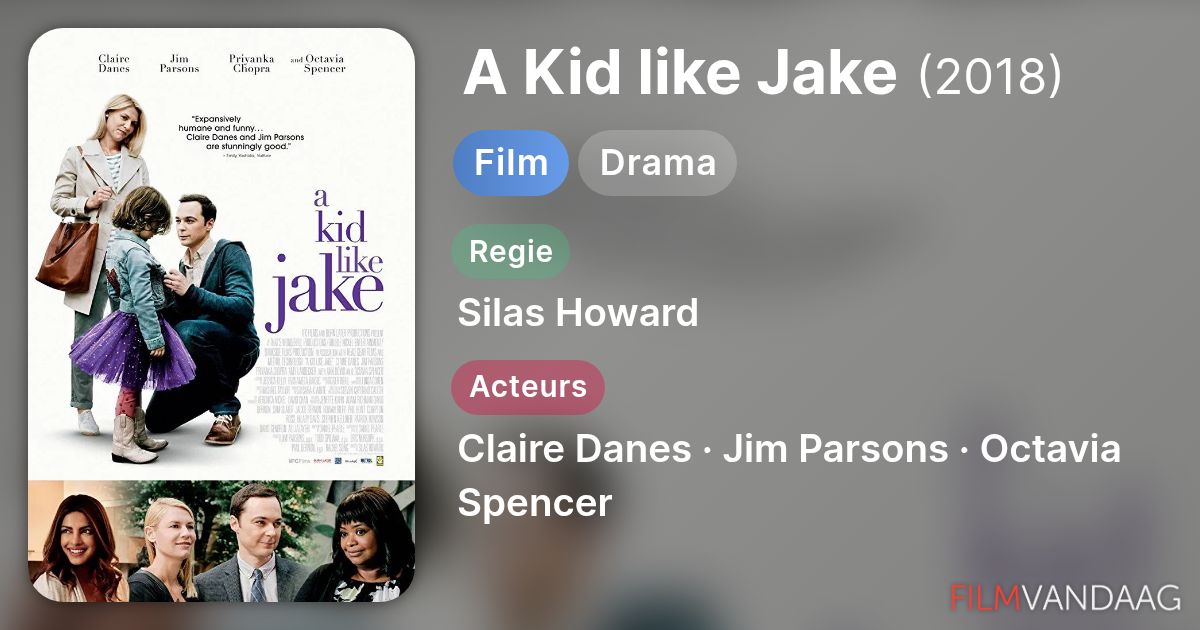 A Kid like Jake (film, 2018) - FilmVandaag.nl
