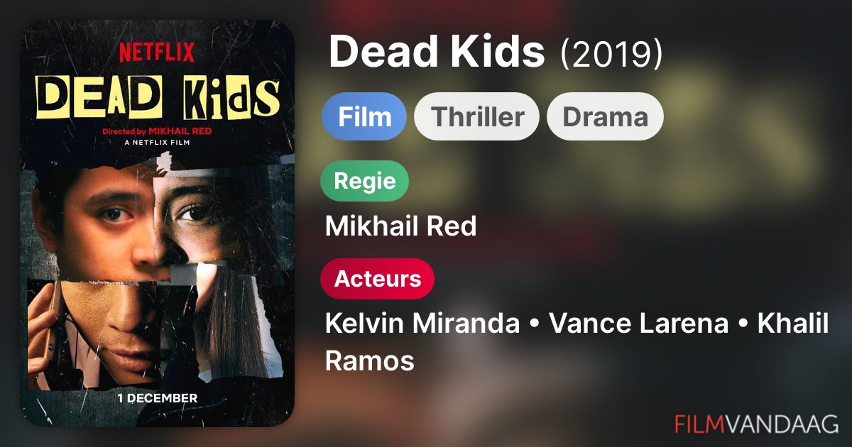 Dead Kids (film, 2019) - FilmVandaag.nl