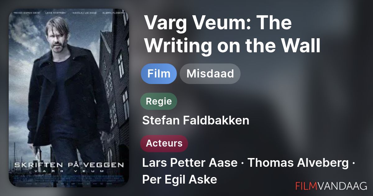 Varg Veum: The Writing on the Wall (film, 2010) - FilmVandaag.nl