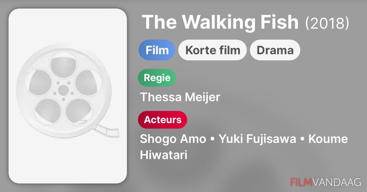 The Walking Fish (film, 2018) - FilmVandaag.nl
