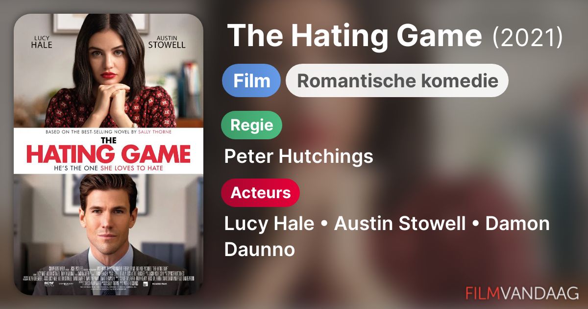 The Hating Game (film, 2021) kopen op dvd of blu-ray - FilmVandaag.nl