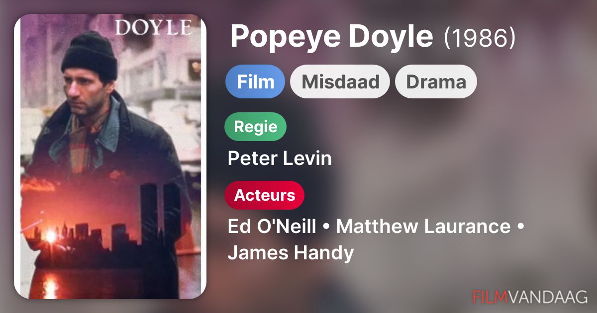 Popeye Doyle (film, 1986) - FilmVandaag.nl