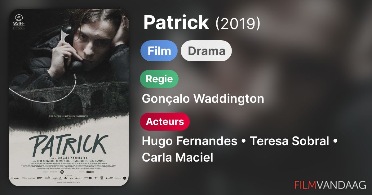 Patrick (film, 2019) - FilmVandaag.nl