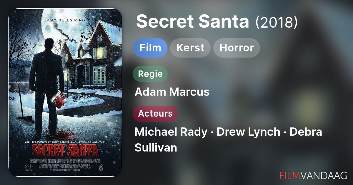 Secret Santa Film 2018 Filmvandaag Nl