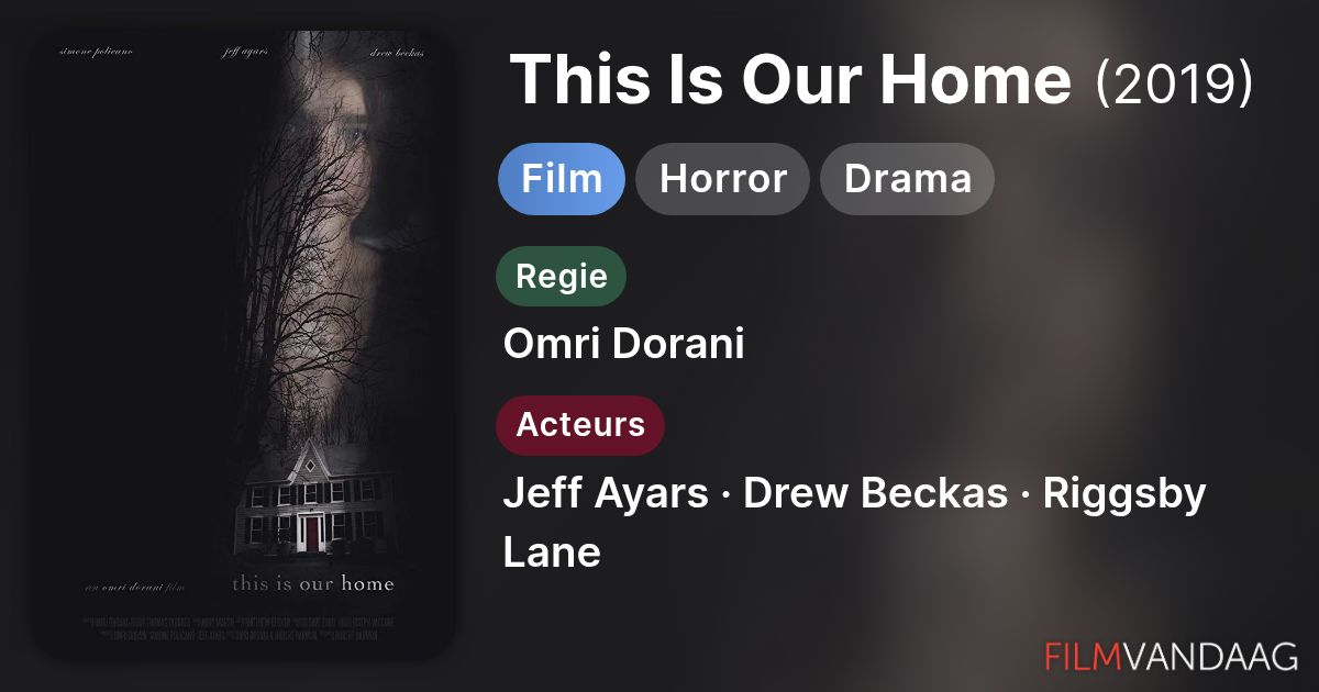 This Is Our Home (film, 2019) - FilmVandaag.nl
