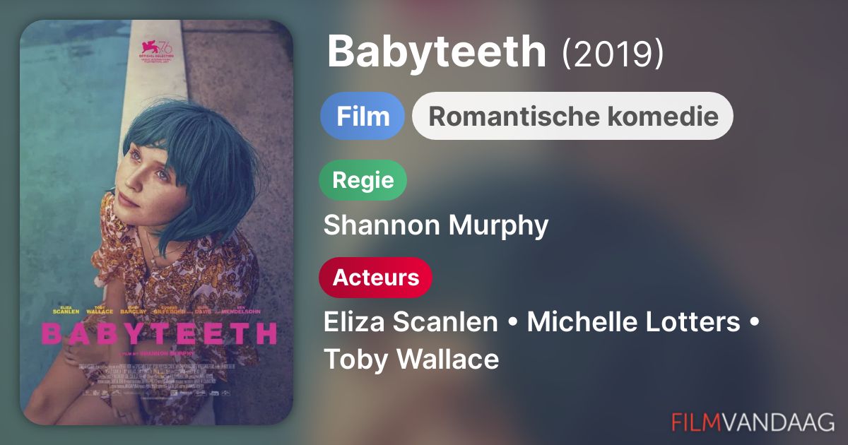 Babyteeth (film, 2019) - FilmVandaag.nl