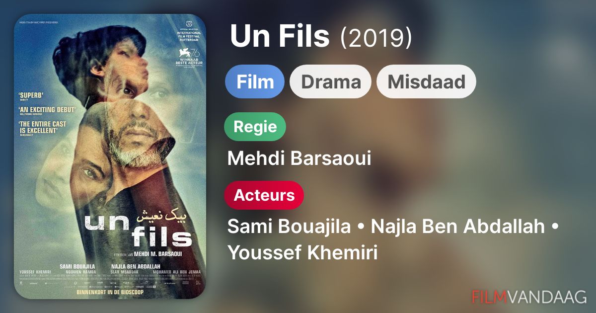 Un Fils (film, 2019) - FilmVandaag.nl