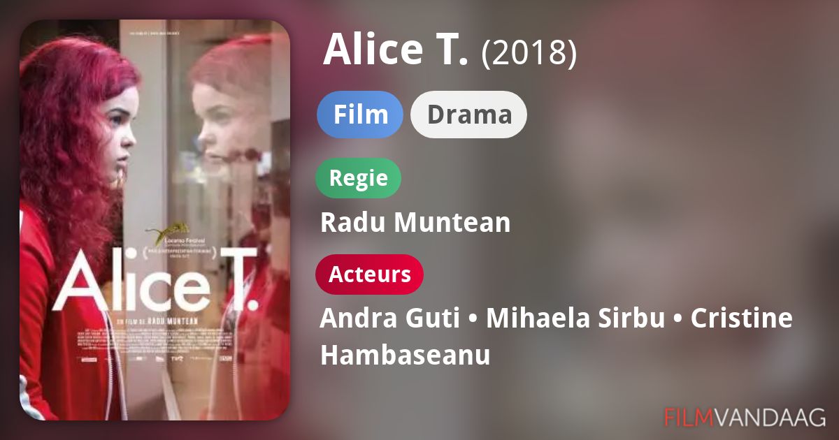 Alice T. (film, 2018) - FilmVandaag.nl