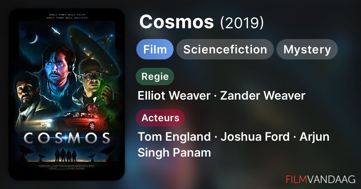 Cosmos (film, 2019) - FilmVandaag.nl