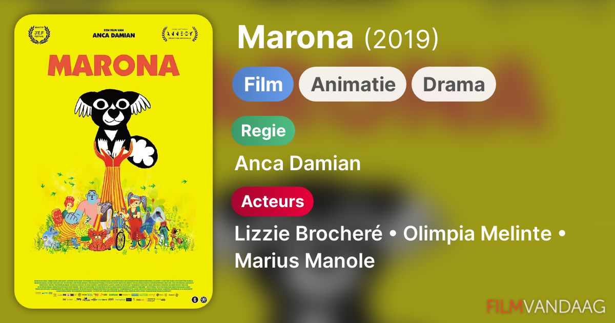 Marona (film, 2019) - FilmVandaag.nl