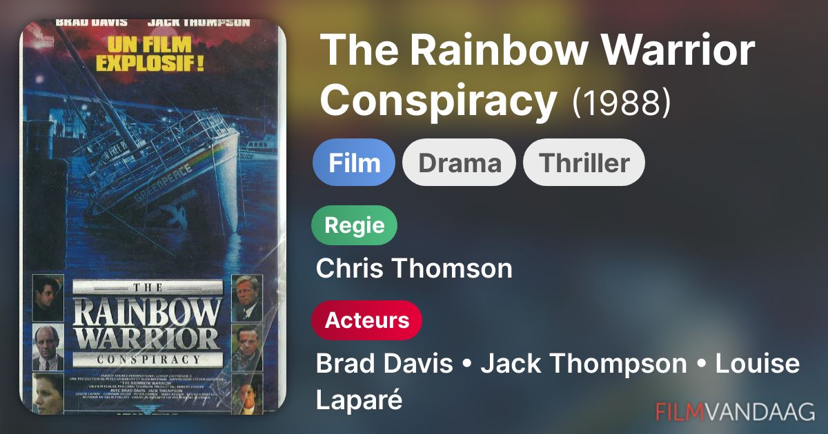 The Rainbow Warrior Conspiracy (film, 1989) - FilmVandaag.nl