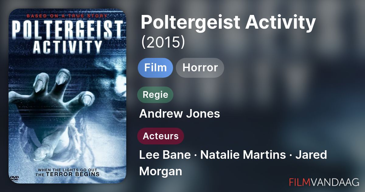 Poltergeist Activity (film, 2015) - FilmVandaag.nl