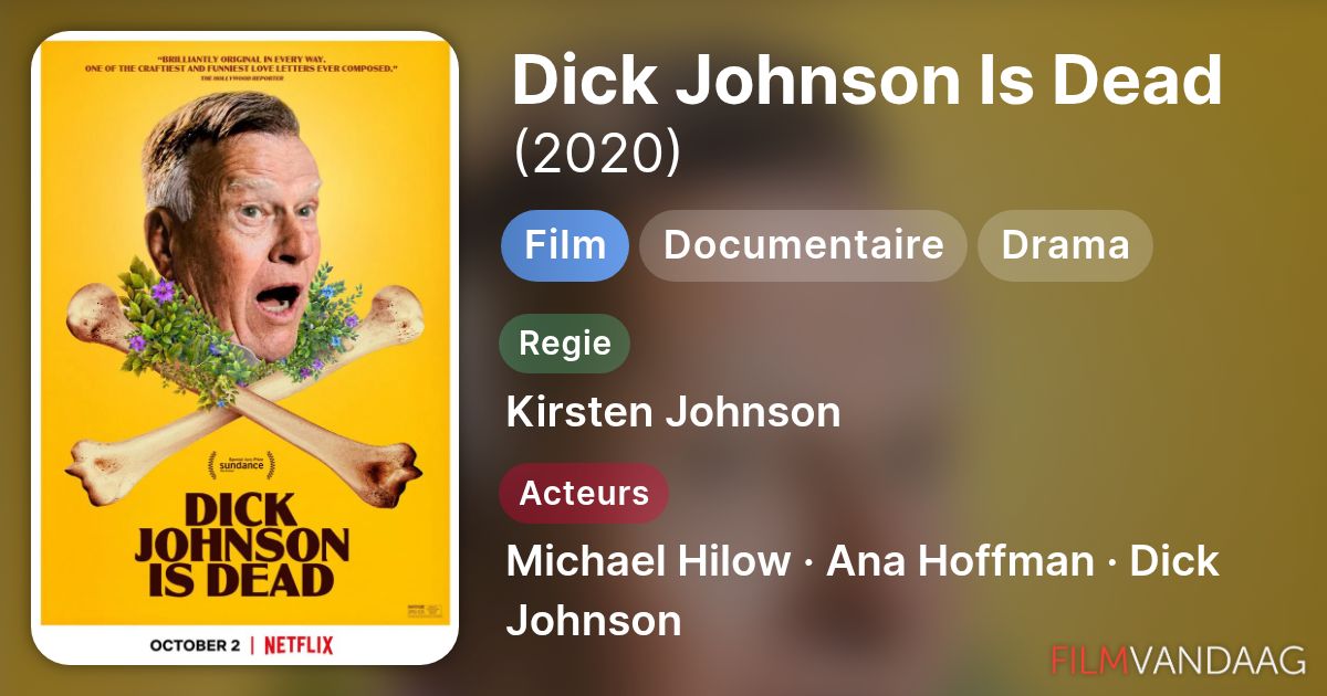 Dick Johnson Is Dead (film, 2020) - FilmVandaag.nl