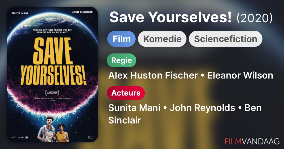 Save Yourselves! (film, 2020) - FilmVandaag.nl