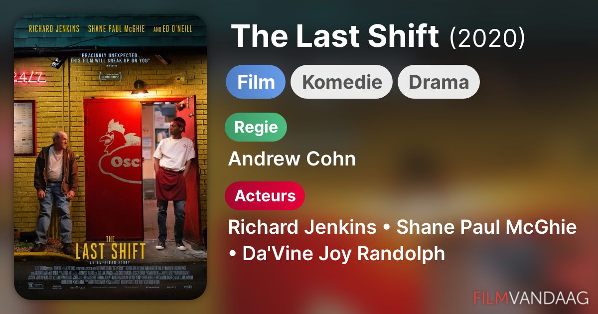 The Last Shift (film, 2020) - FilmVandaag.nl