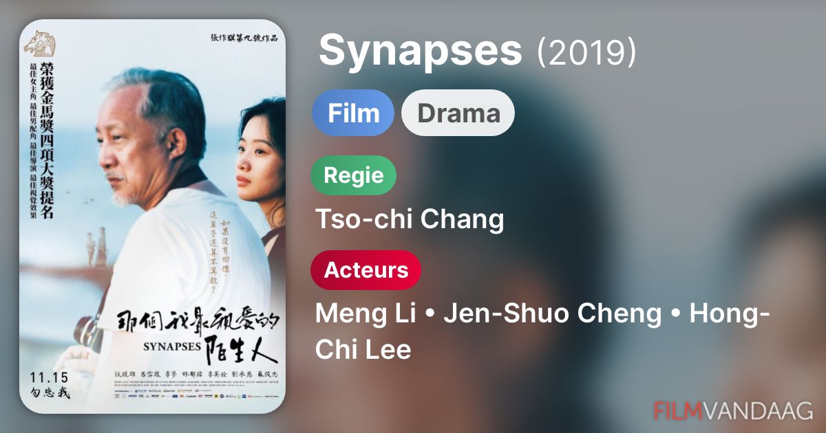 Synapses (film, 2019) - FilmVandaag.nl