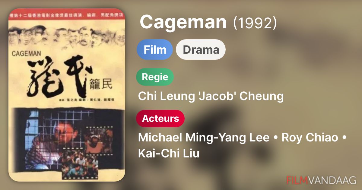 Cageman (film, 1992) - FilmVandaag.nl