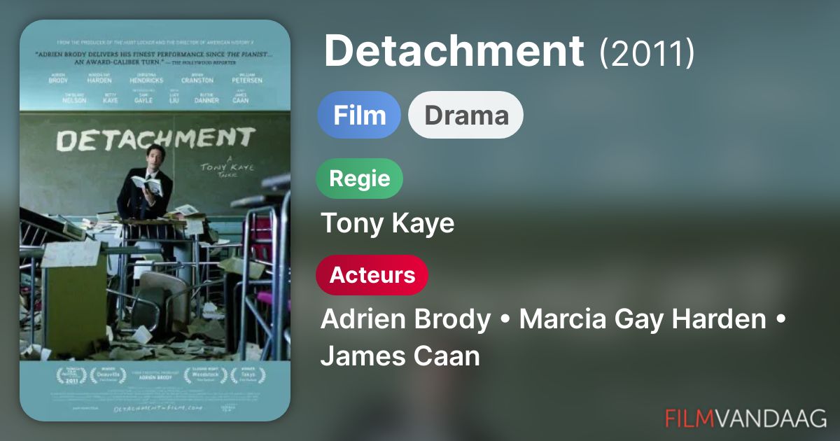 Detachment (film, 2011) - FilmVandaag.nl