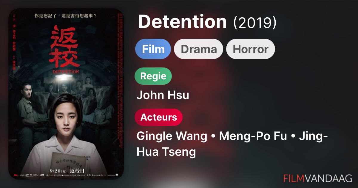 Detention (film, 2019) - FilmVandaag.nl