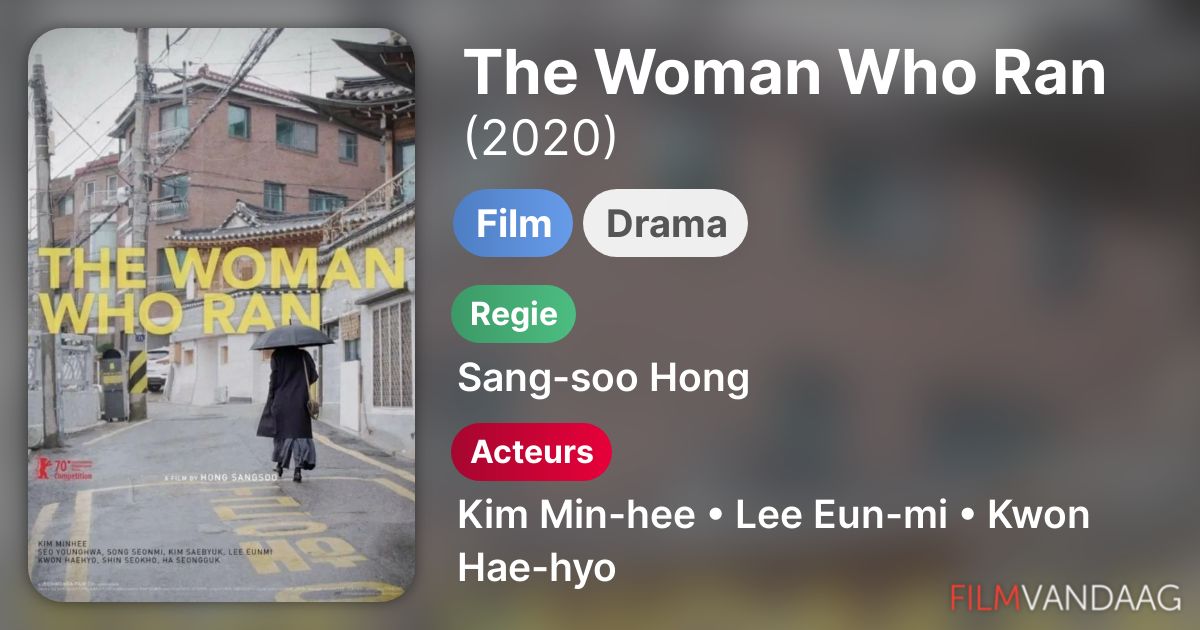 The Woman Who Ran (film, 2020) - FilmVandaag.nl
