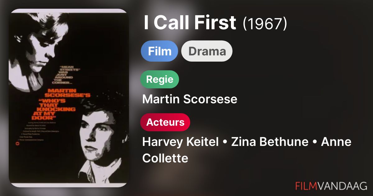 I Call First (film, 1967) - FilmVandaag.nl
