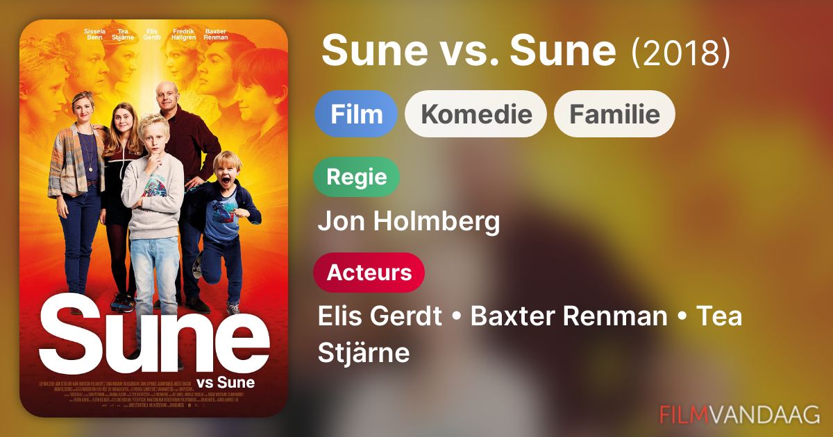 Sune vs. Sune (film, 2018) - FilmVandaag.nl