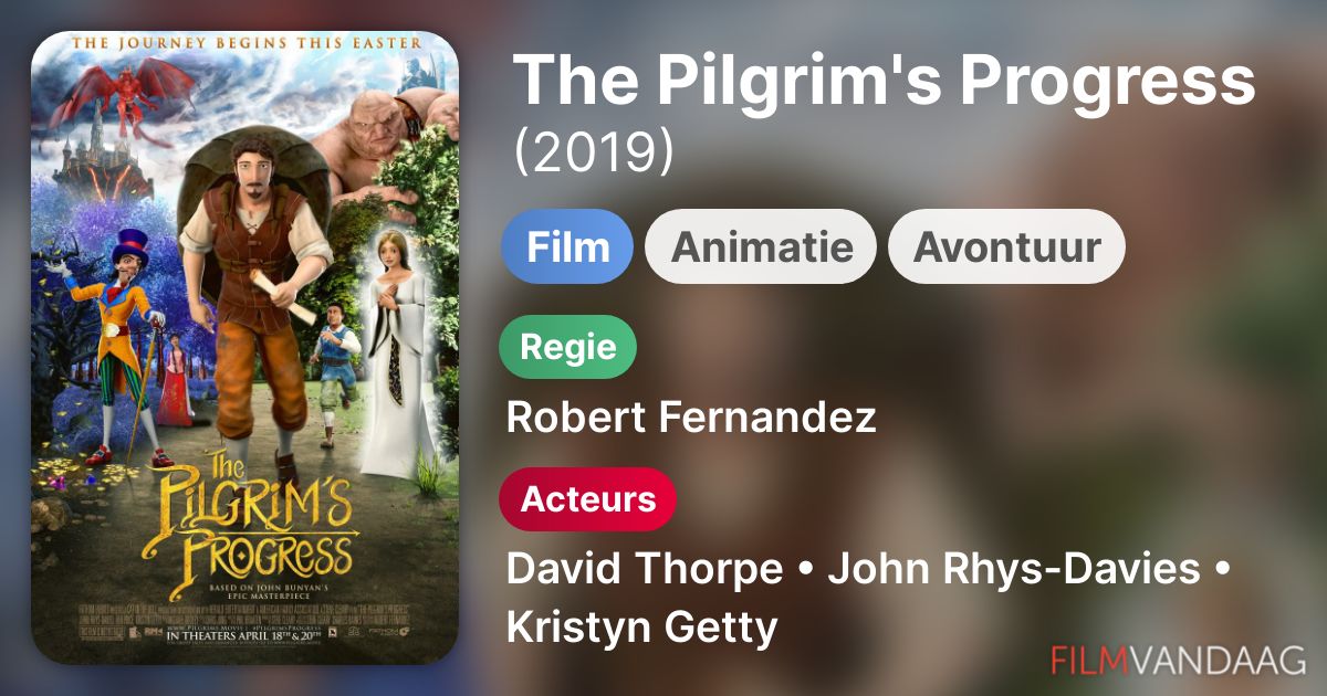 The Pilgrim's Progress (film, 2019) - FilmVandaag.nl