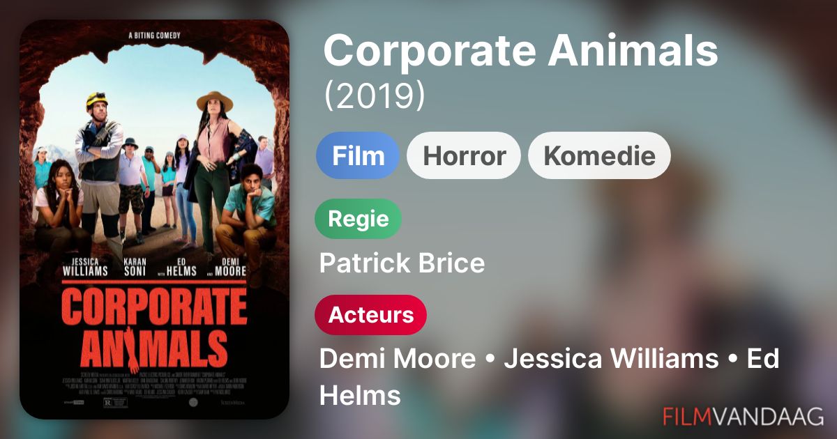 Corporate Animals (film, 2019) - FilmVandaag.nl