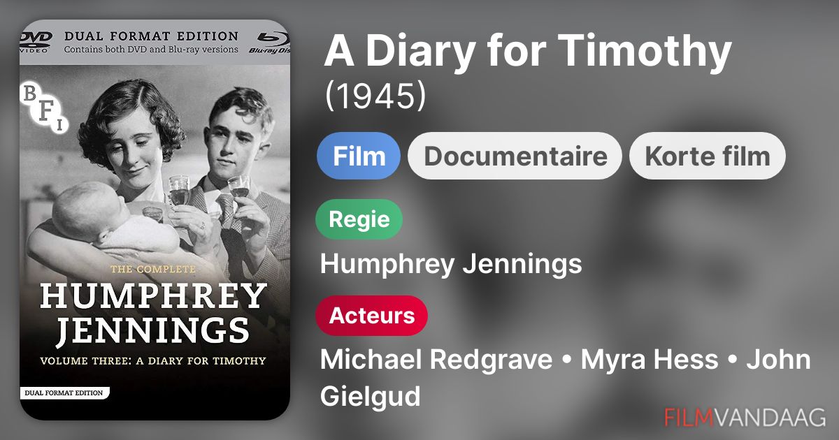 A Diary for Timothy (film, 1945) - FilmVandaag.nl