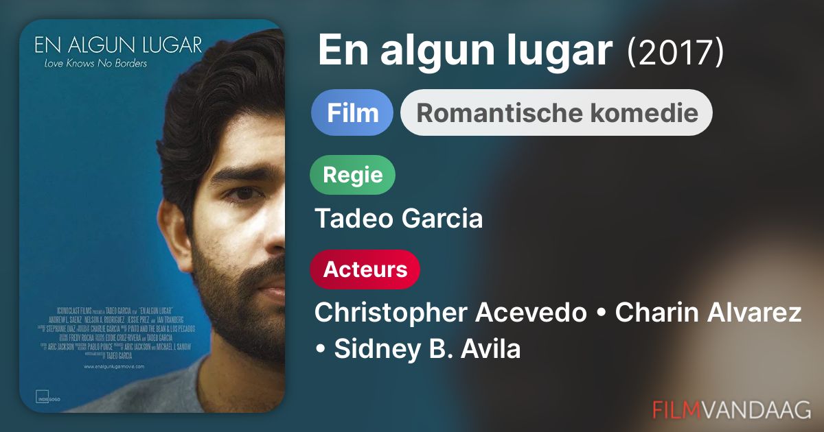 En algun lugar (film, 2017) - FilmVandaag.nl