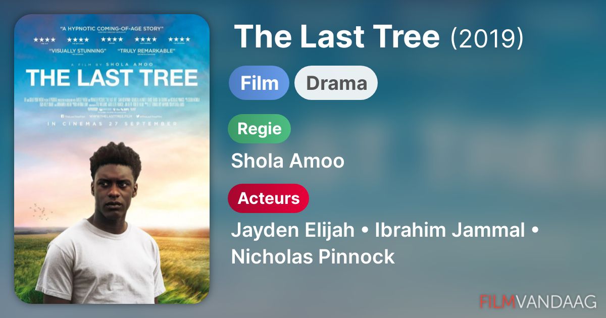 The Last Tree (film, 2019) - FilmVandaag.nl
