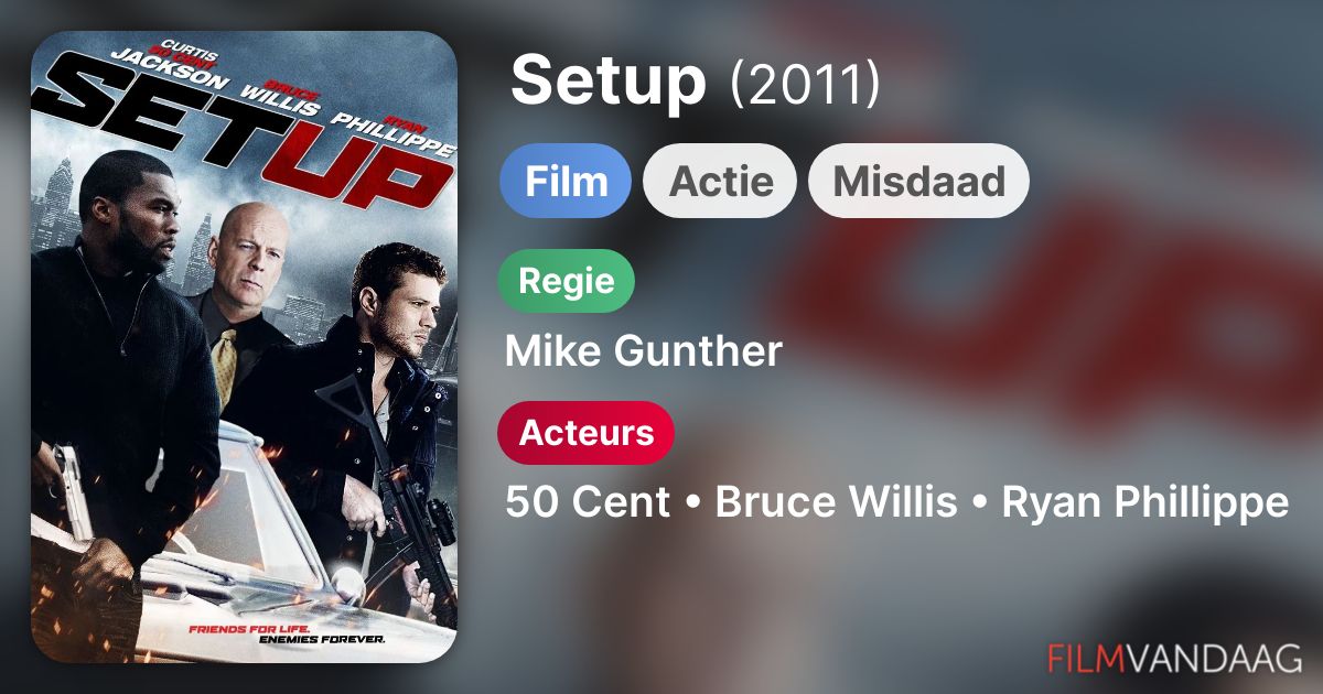 Setup (film, 2011) - FilmVandaag.nl